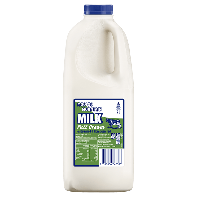 Mooloo Mountain Full Cream Milk 3L