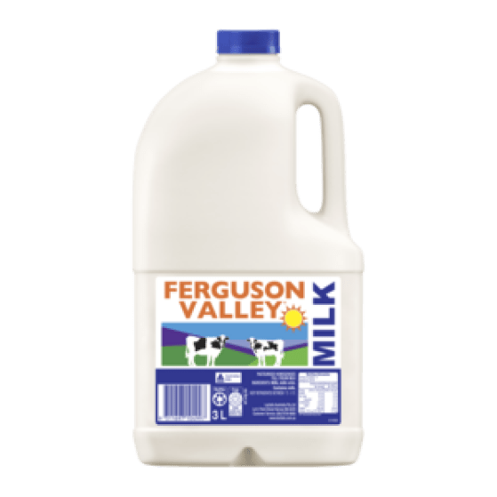 Ferguson Valley Full Cream Milk 3L