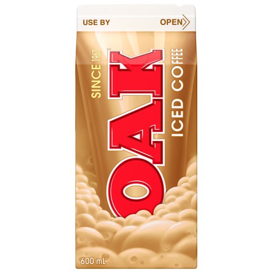 OAK Flavoured Milk 600ml - ICED COFFEE