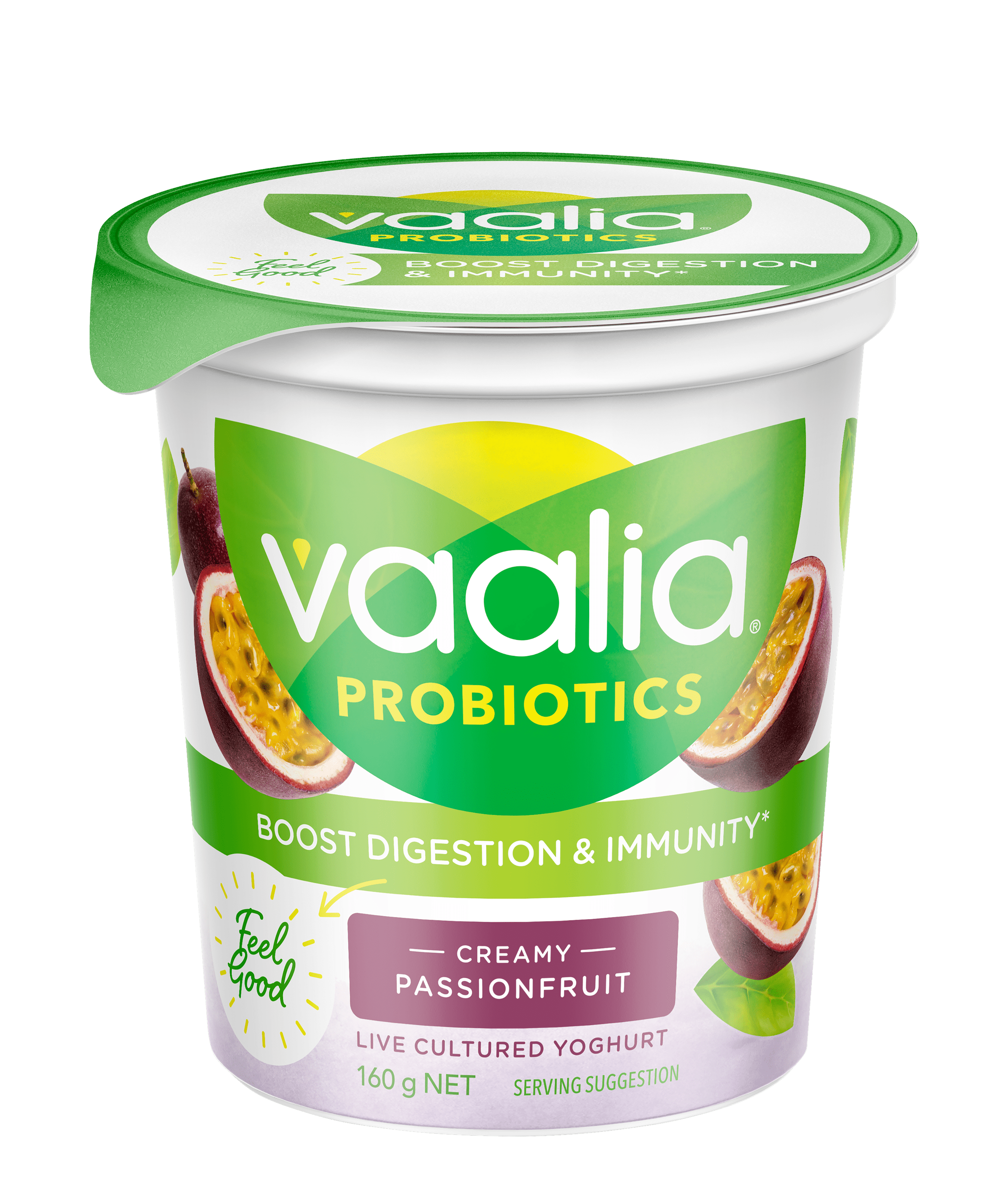 Vaalia Passionfruit Yoghurt 160g